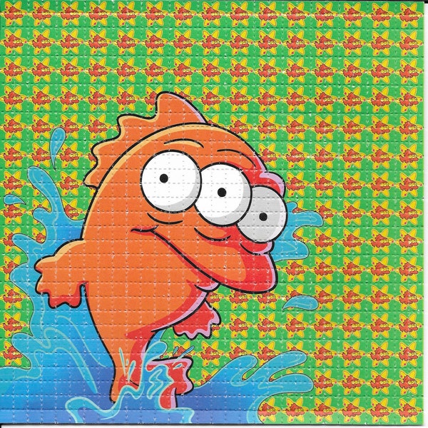 Psychedelic Fish - Etsy