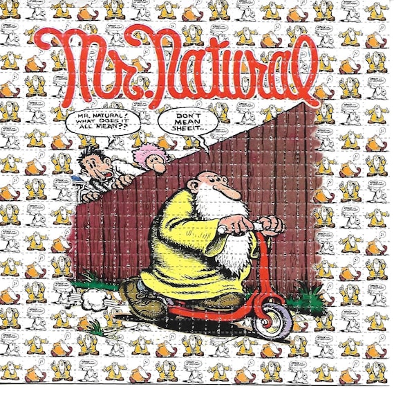 Mr Natural LSD Blotter Art Psychedelic Acid Free Paper - Etsy
