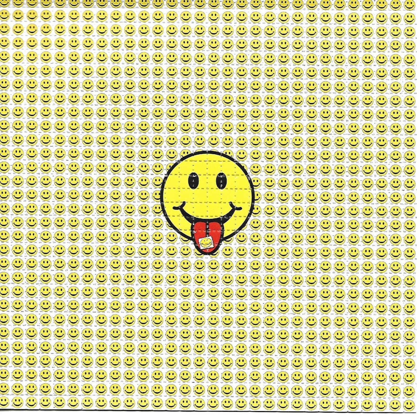 Smiley Face LSD Blotter Art Psychedelic Acid Free Paper - Etsy