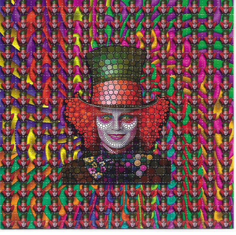 Mad Hatter LSD Blotter Art Psychedelic Acid Free Paper - Etsy Ireland
