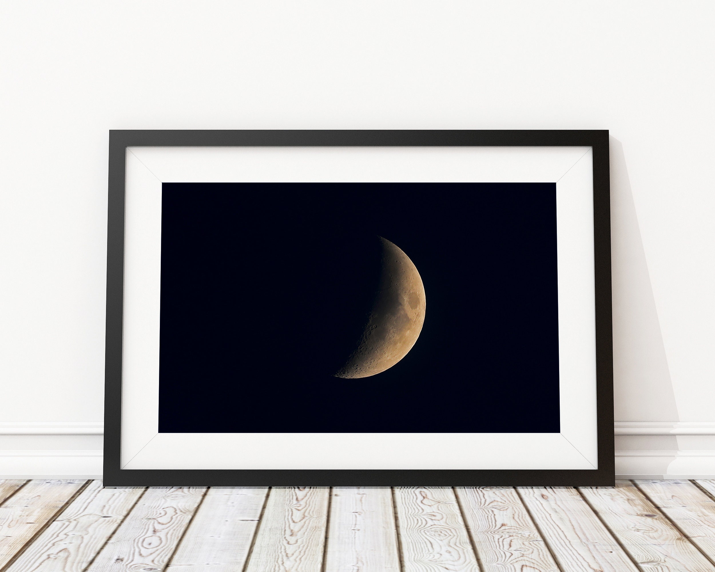 Crescent Moon Art Print - Interior Design - Astrological Photography ...