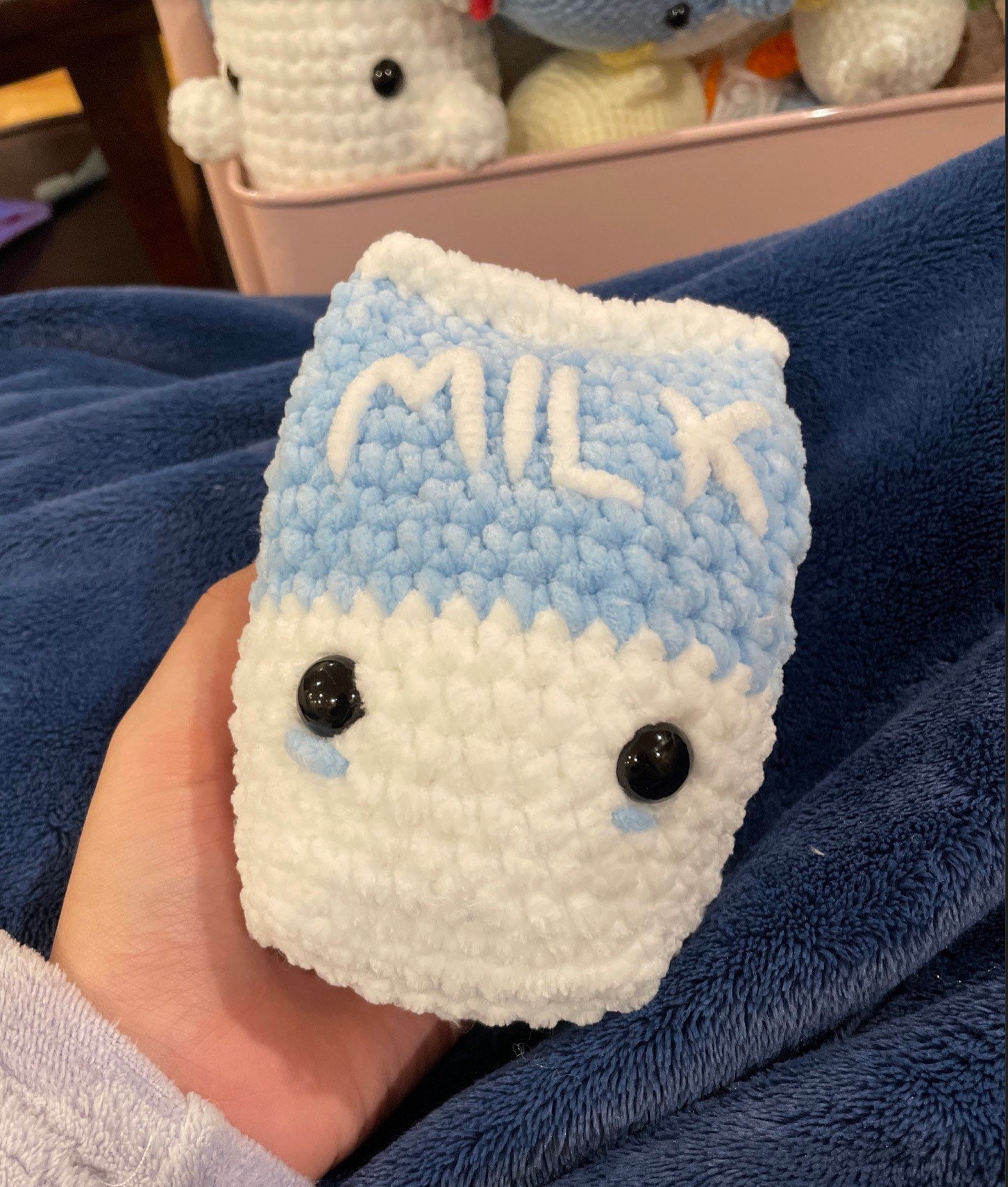 Handmade Crochet Amigurumi Milk Carton Pattern PDF - Etsy