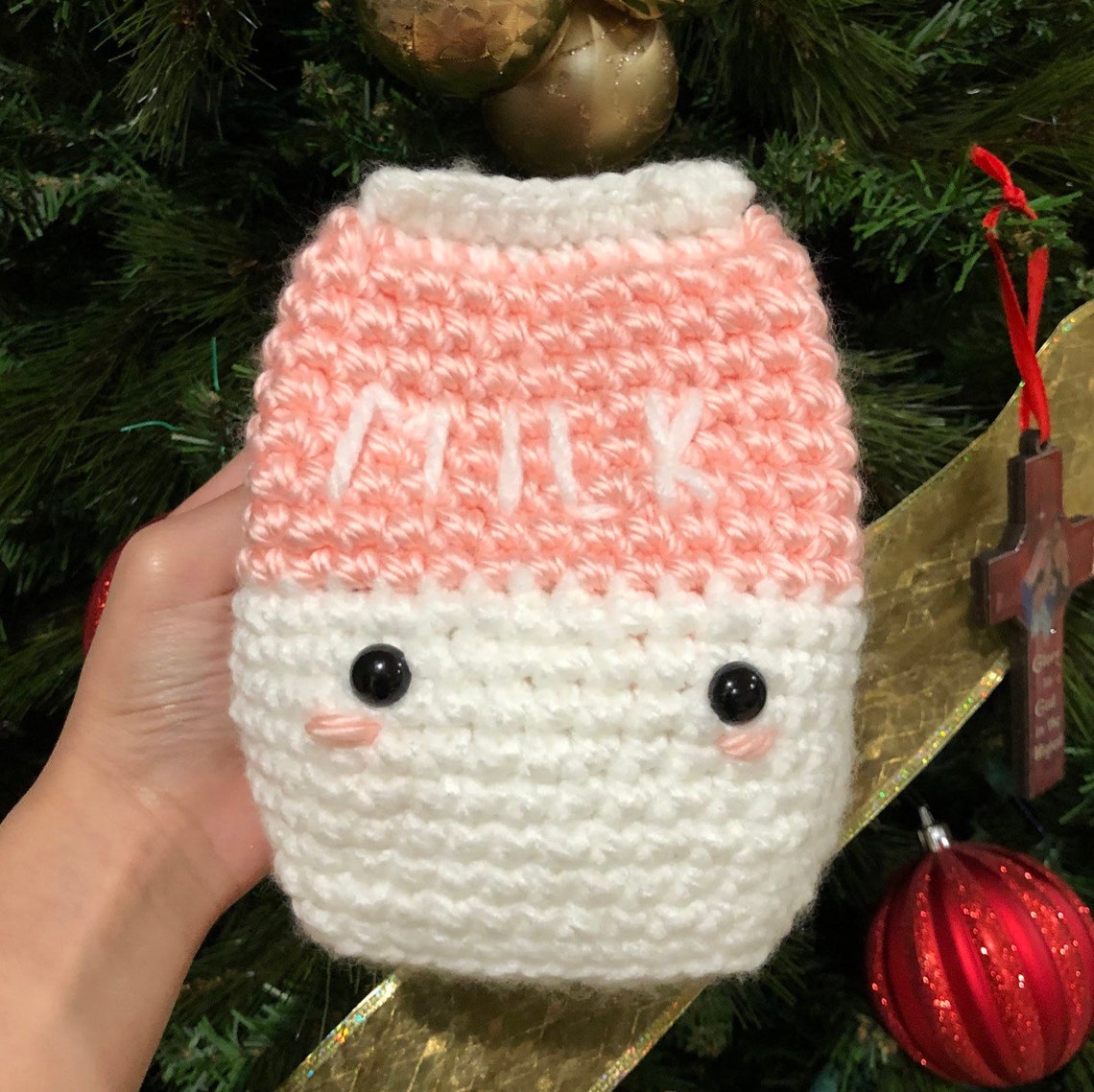 Handmade Crochet Amigurumi Milk Carton Pattern PDF - Etsy