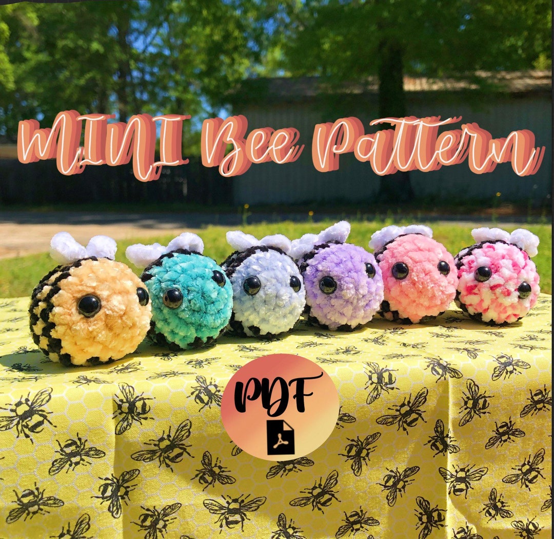 Handmade Mini Crochet Bee Pattern INSTANT DOWNLOAD PDF - Etsy