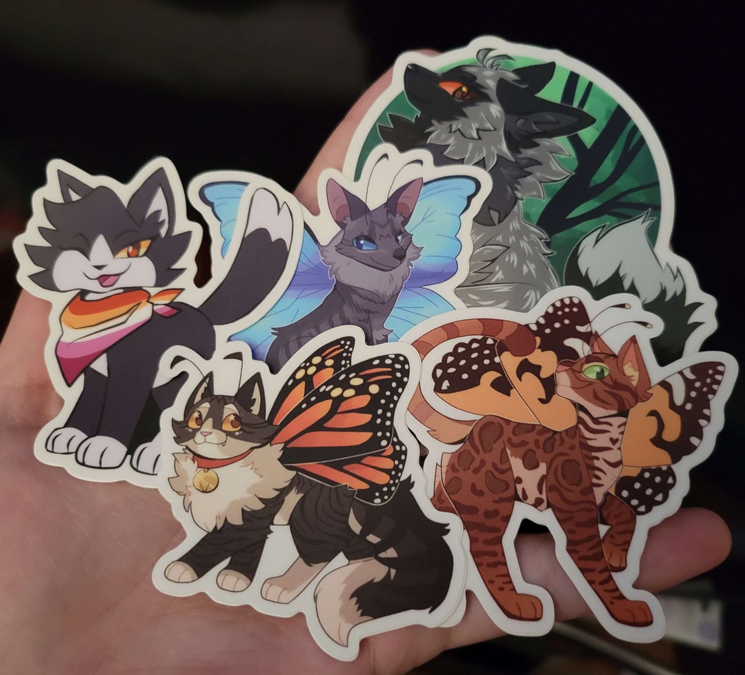 Animal Stickers - Etsy