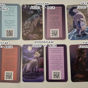 The Exiled Character Cards | Series 1 - Etsy