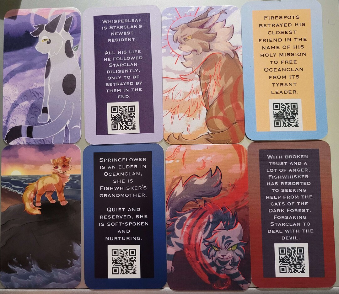 The Exiled Character Cards | Series 4 - Etsy