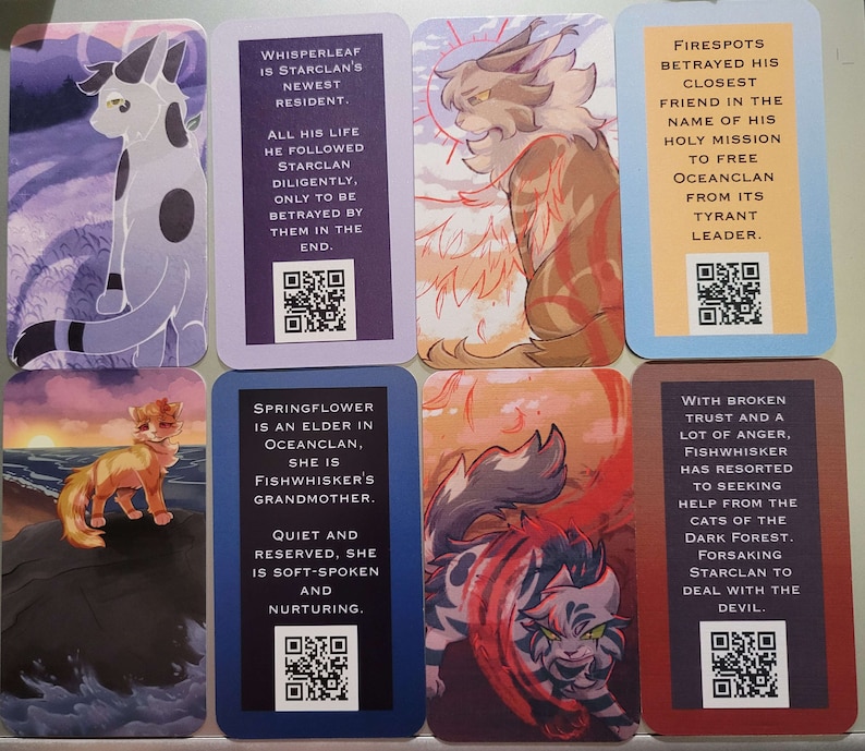 The Exiled Character Cards | Series 4 - Etsy