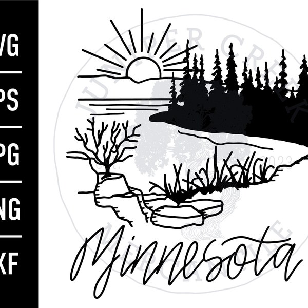 Minnesota Svg - Etsy