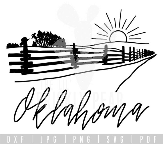 Oklahoma SVG Printable JPG - Etsy