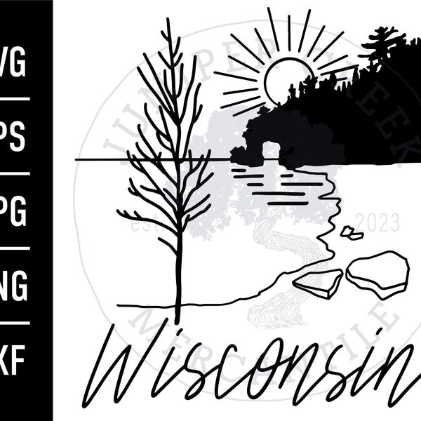 Wisconsin Svg - Etsy