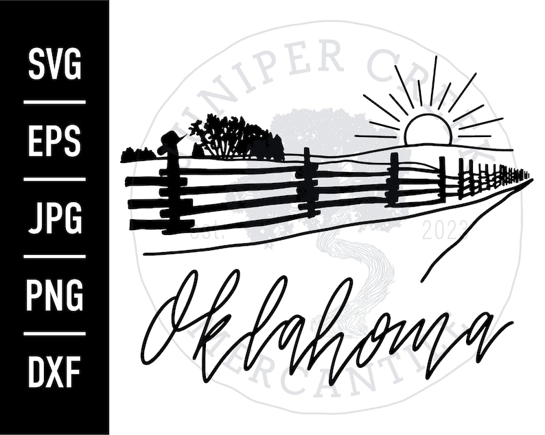 Oklahoma SVG | Printable JPG - Etsy