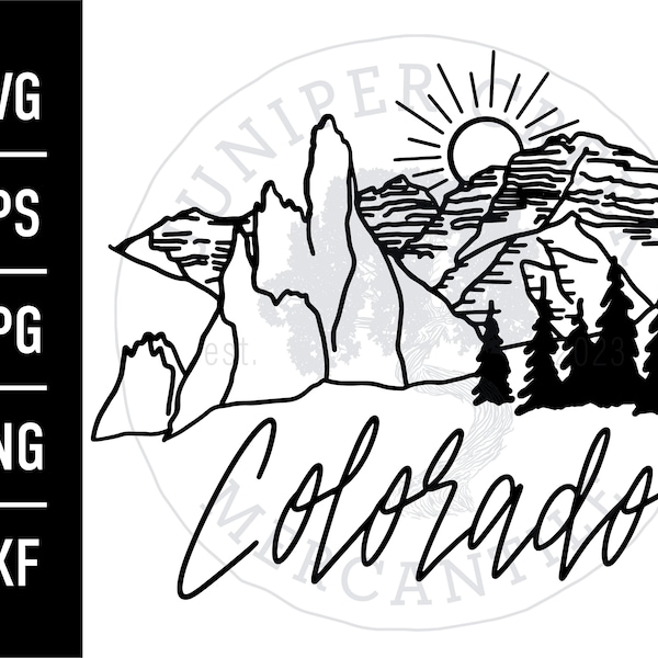 Colorado Svg - Etsy