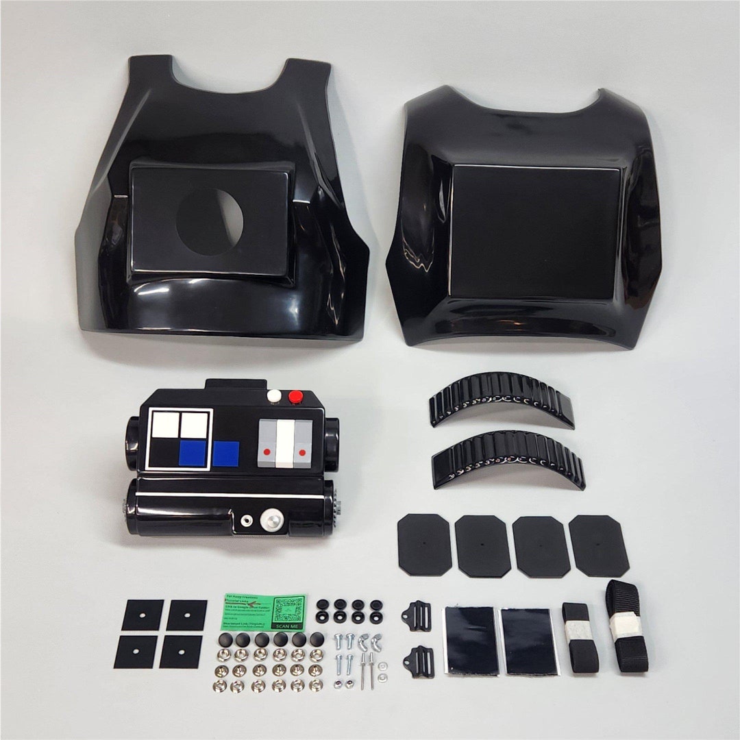 Star Wars Tie Fighter Pilot Inspired Replica Armor and Chest Box Kit (O ...