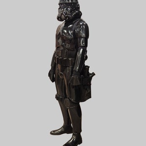 Star Wars Shadow Trooper Black Stormtrooper Inspired Replica Costume ...