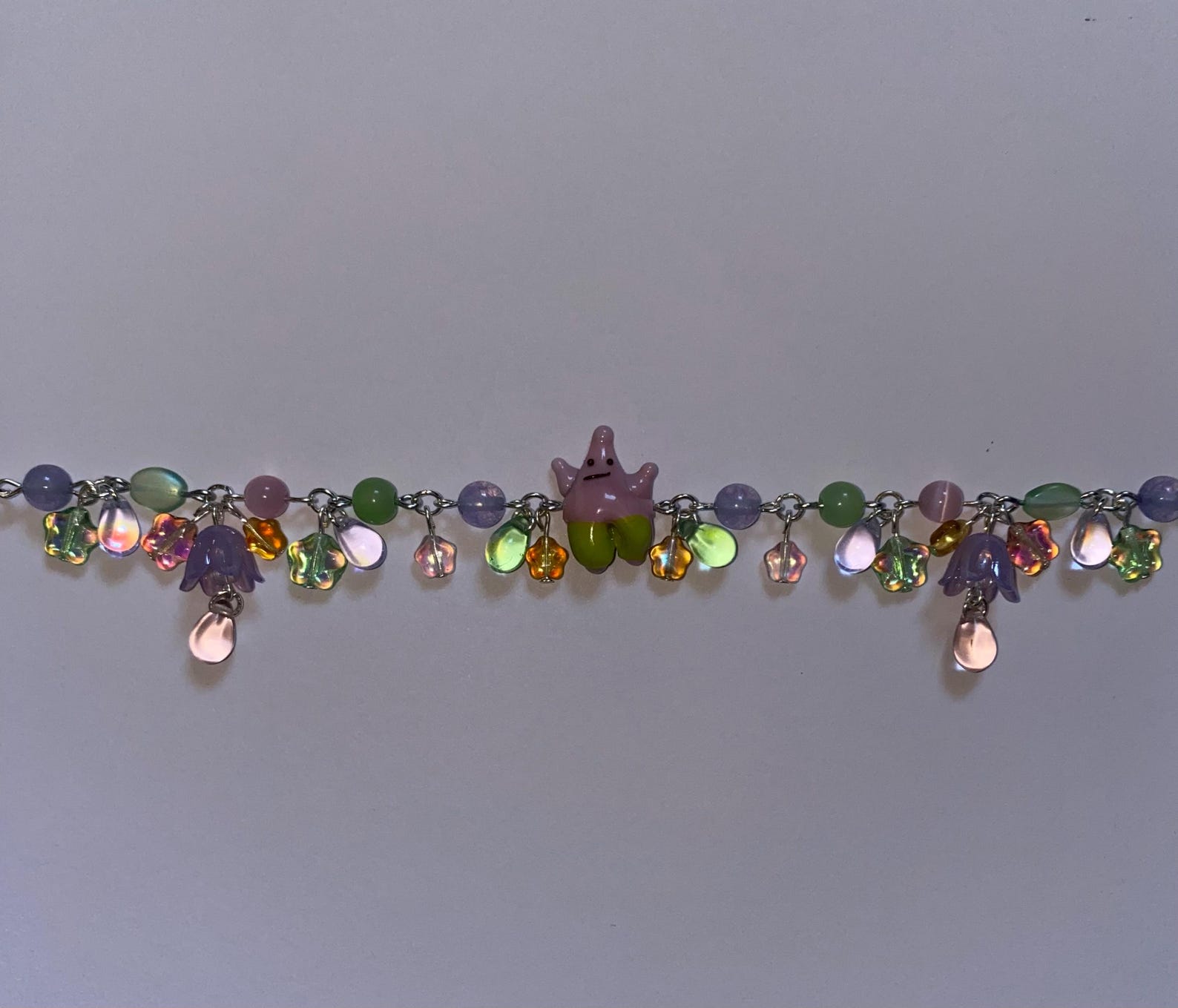 Twinkle Twinkle - Handmade Beaded Cartoon-inspired Bracelet *silver or ...