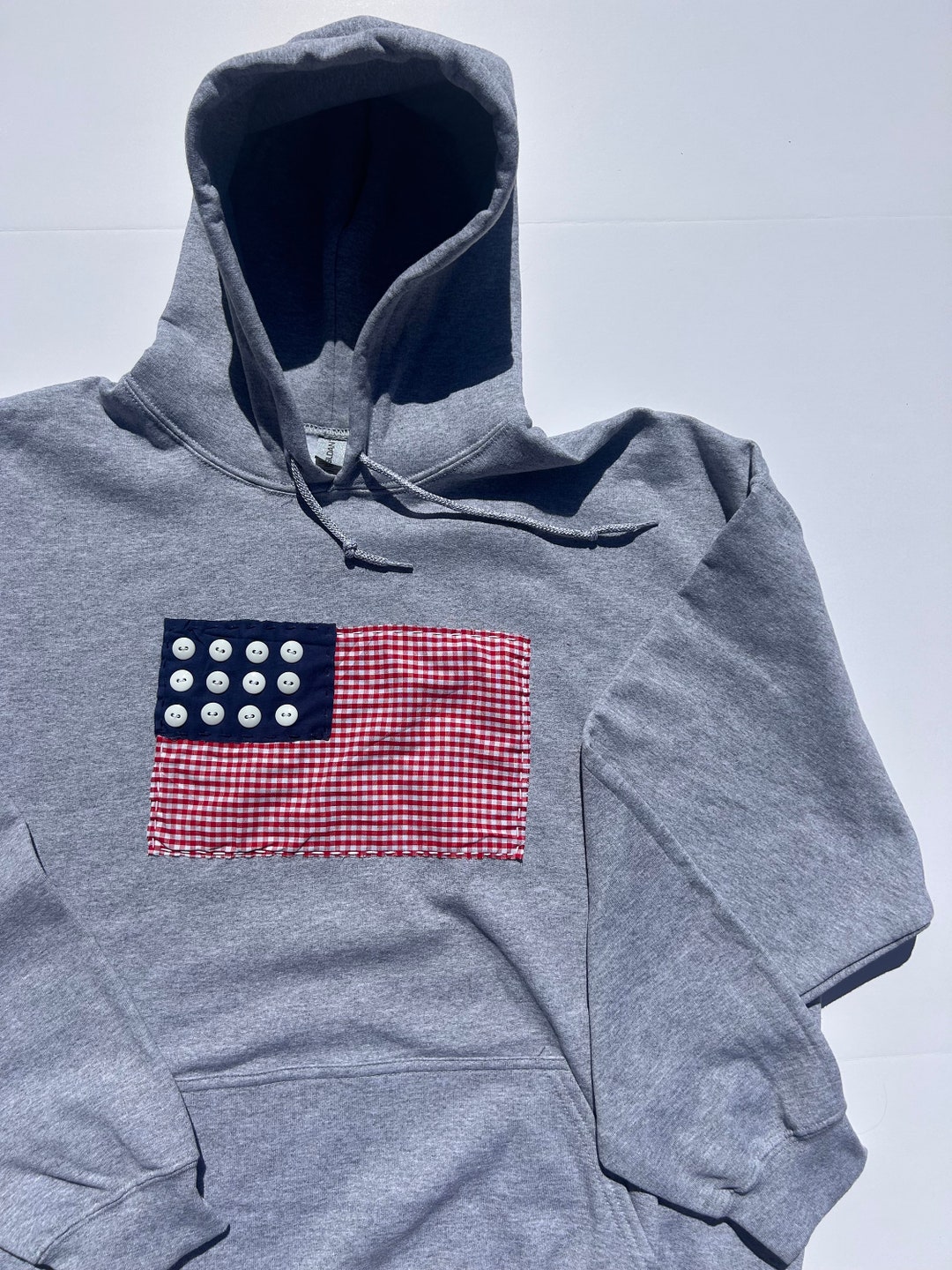 American Flag Patchwork Design - Etsy