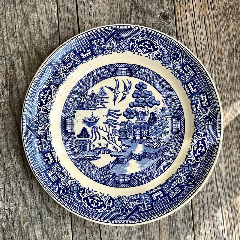 Willow Pattern Plate - Etsy