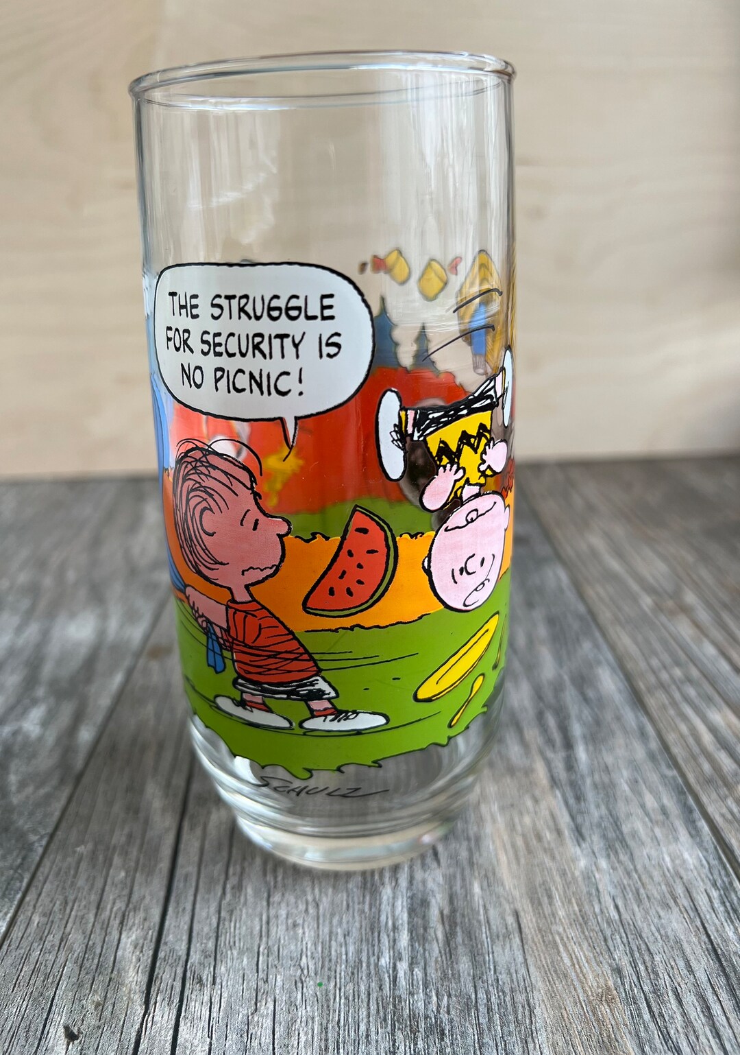 Mcdonalds Collectible Glass Peanuts Camp Snoopy Collection Gen X Toys ...