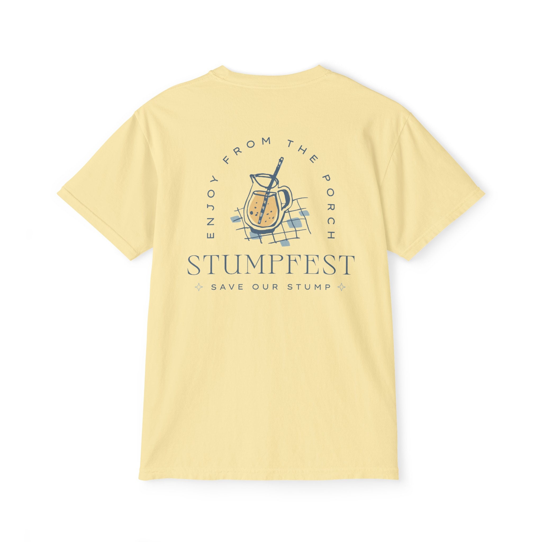 Bluey Adult Save Our Stump Pocket Tee Comfort Colors - Etsy
