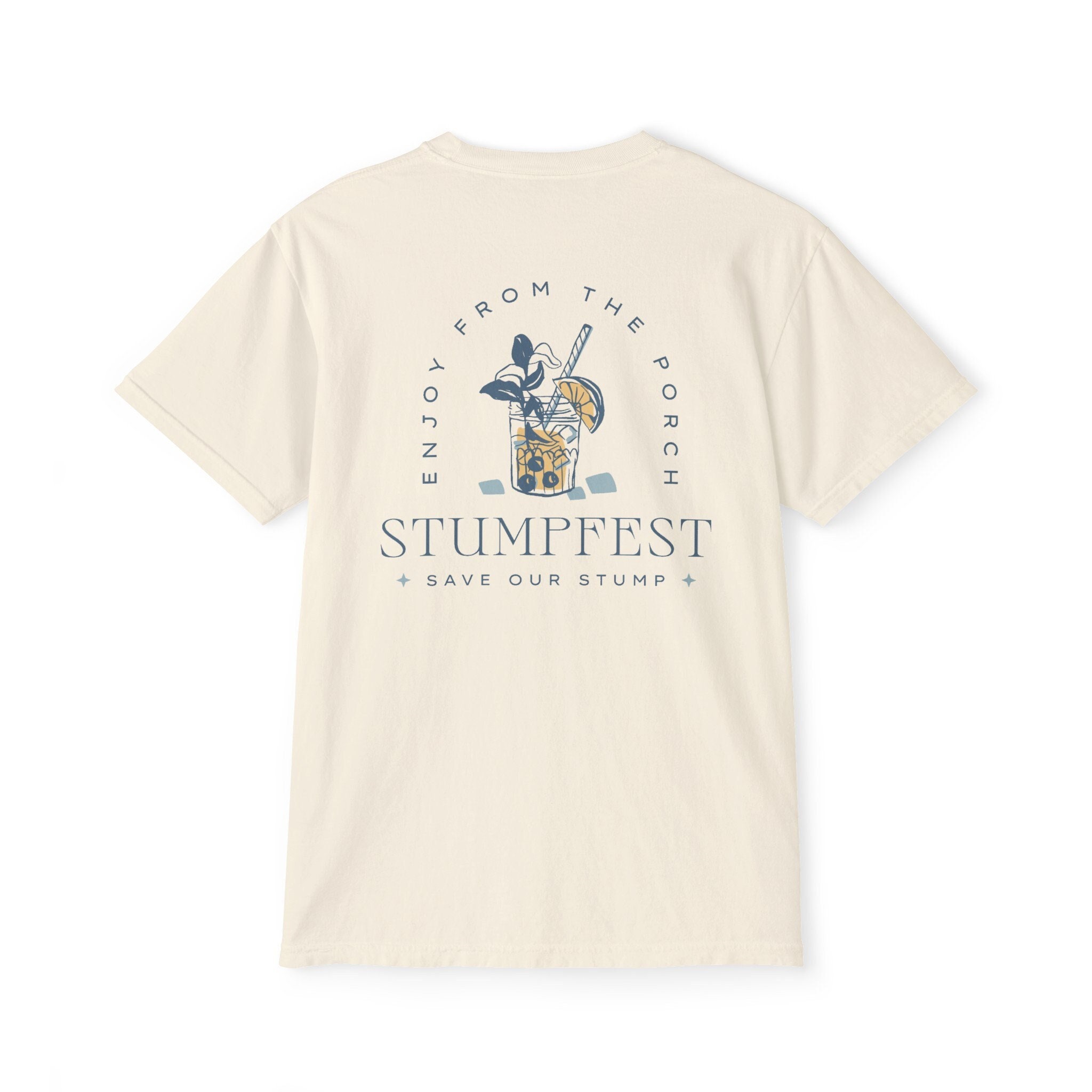Bluey Adult Save Our Stump Pocket Tee Comfort Colors - Etsy