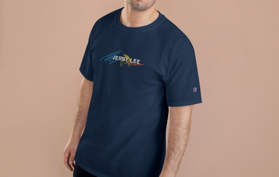 Bluey Adult [ JERRY LEE Scribbles ] Champion Brand Tee - Etsy