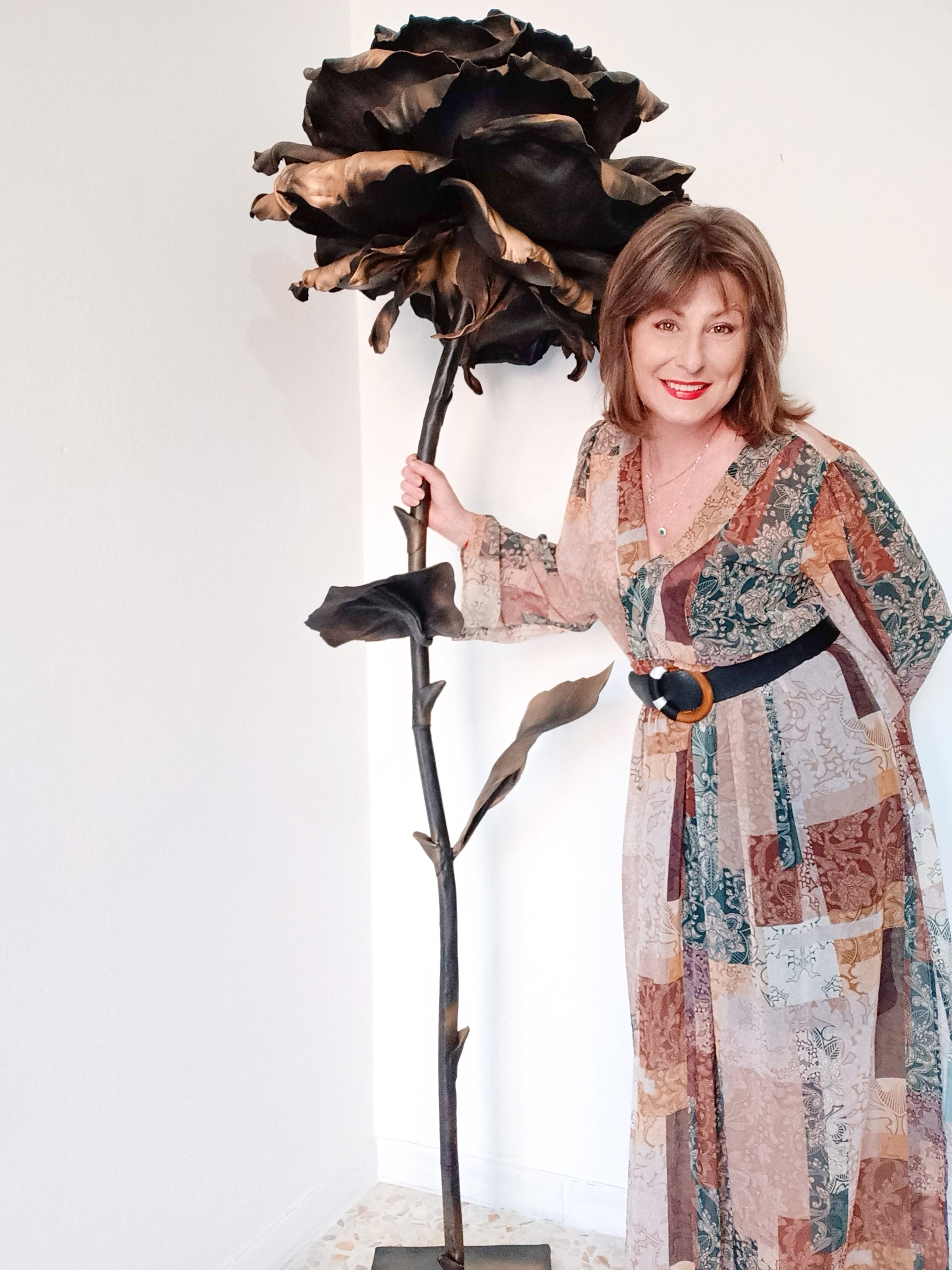 Giant Rose Giant Flowers Giant Flowers for Showcases Artificial Flowers ...