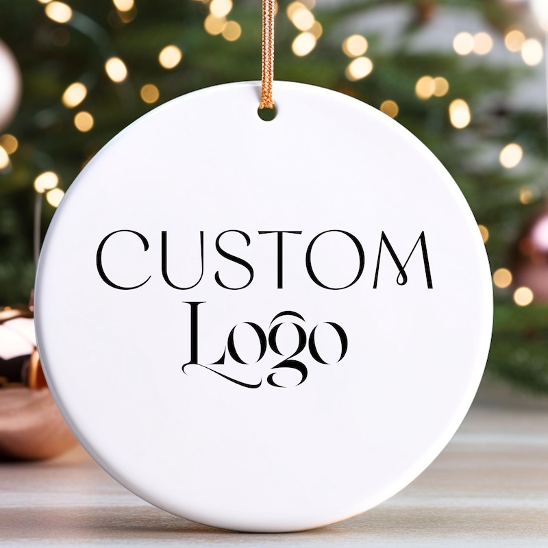 Bulk Christmas Logo Ornaments - Etsy
