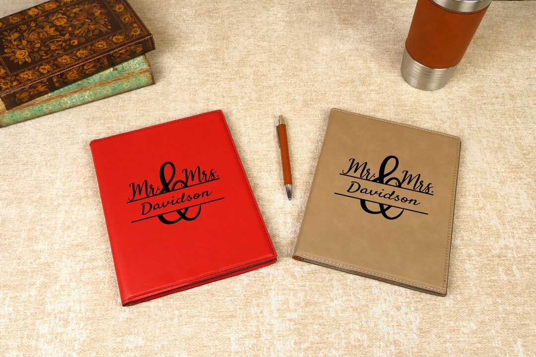 Custom Portfolio, Custom Notepad,leather Notepad,leather Padfolio ...