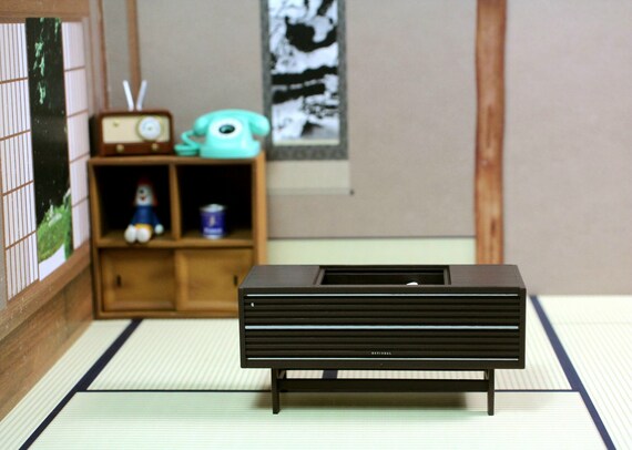 1/12 Scale Bandai Japan Dollhouse Miniature Vintage Record | Etsy