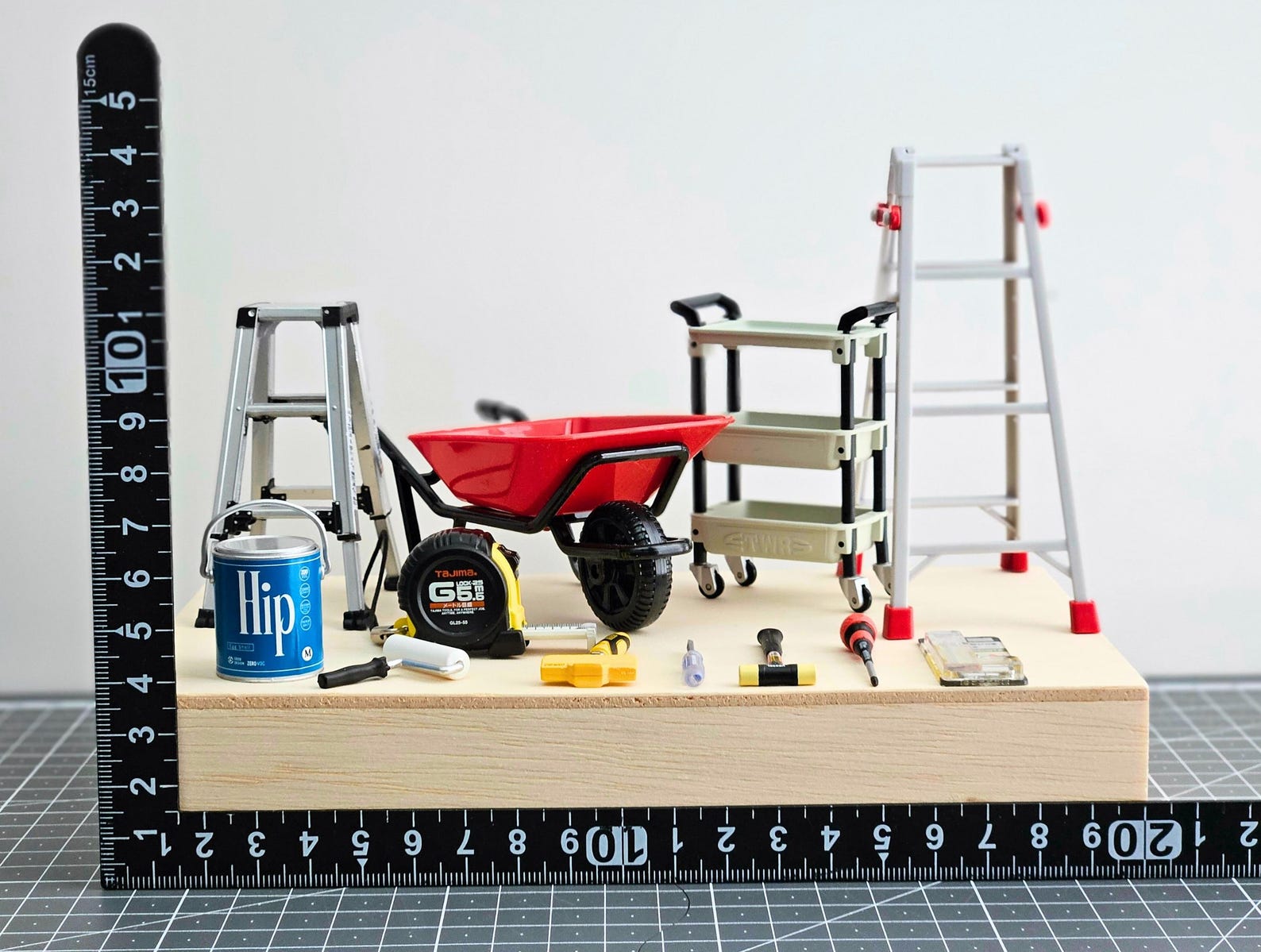 SALE Dollhouse Miniature Home Center DIY Workshop Tools - Hammer, Tool ...