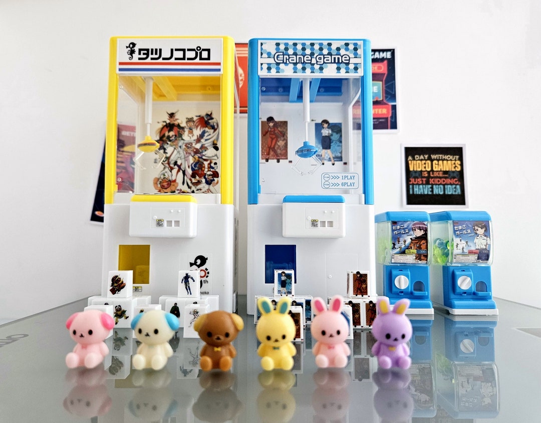 SALE Finished Kit 1/12 Action Figure Accessories Crane Arcade Game ...