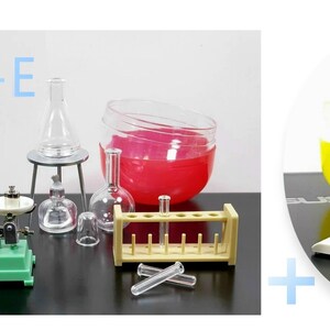 1/6 Scale Dollhouse Miniature Research Scientist Lab Balance Scale ...