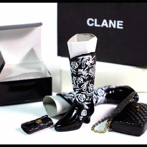 Rare Re-ment Dollhouse Miniature Department Store Women Handbag Shoes ...