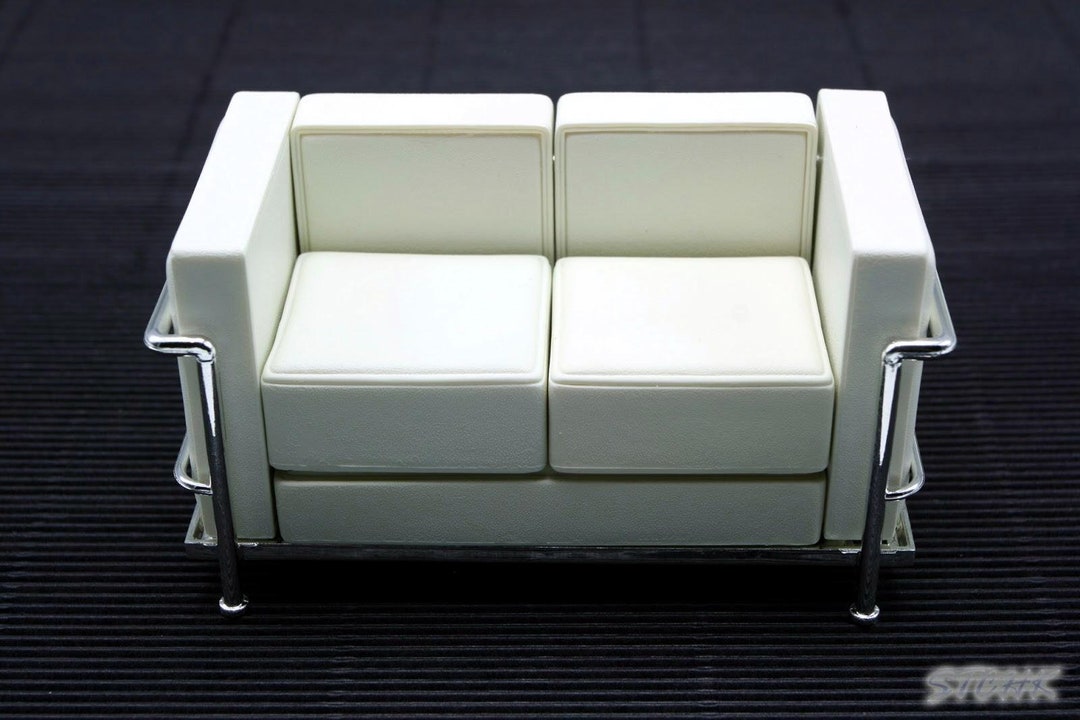 Original Miniature Designer Chair Collection LC2 Sofa (2-seater). Le ...
