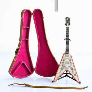 SALE Miniature Musical Instrument Guitar Collection Official Guitar ...