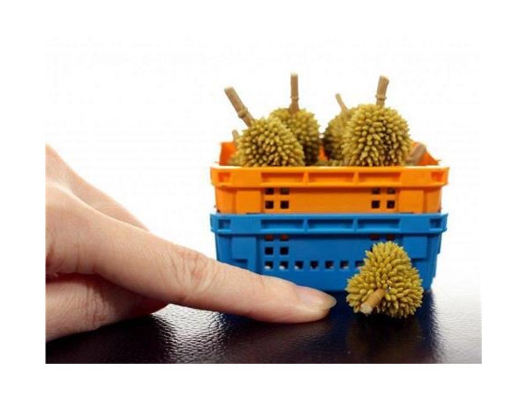 Dollhouse Miniature Handmade Clay Tiny Durian - Etsy
