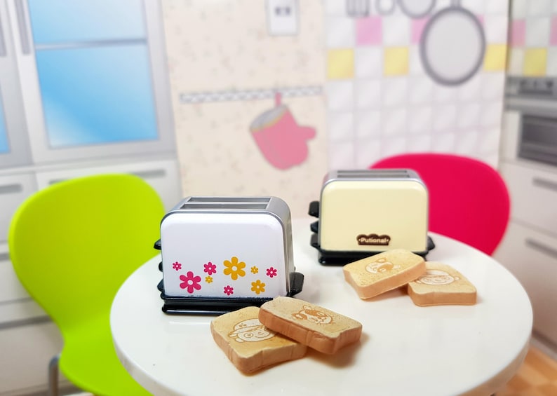 Re-ment Dollhouse Miniature Kitchen Appliances Oven, Microwave Oven ...