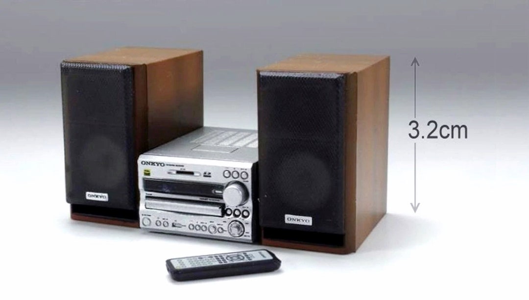 1/12 Scale Diorama Japan's World-class Audio Equipment Miniature Music ...