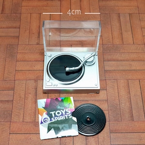 Full Component Dollhouse Miniature Radio, Music Stereo Equipment ...