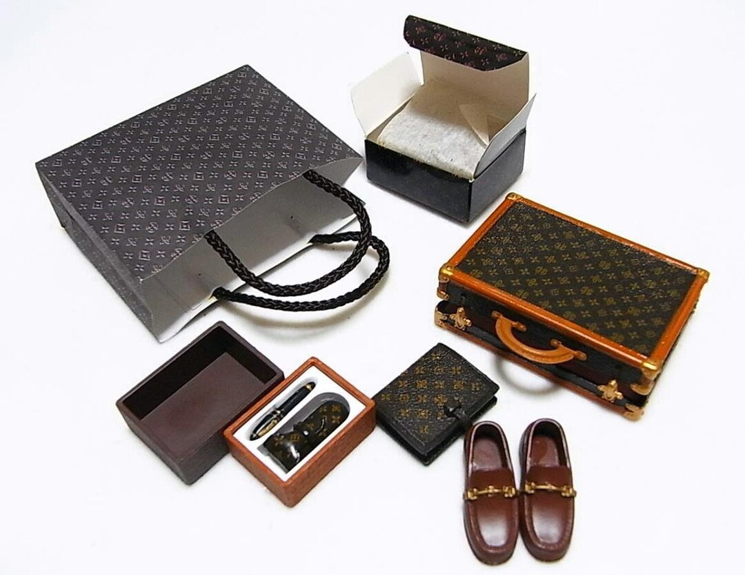 Re-ment Department Store Gift Set Diorama Dollhouse Miniature Bag for ...