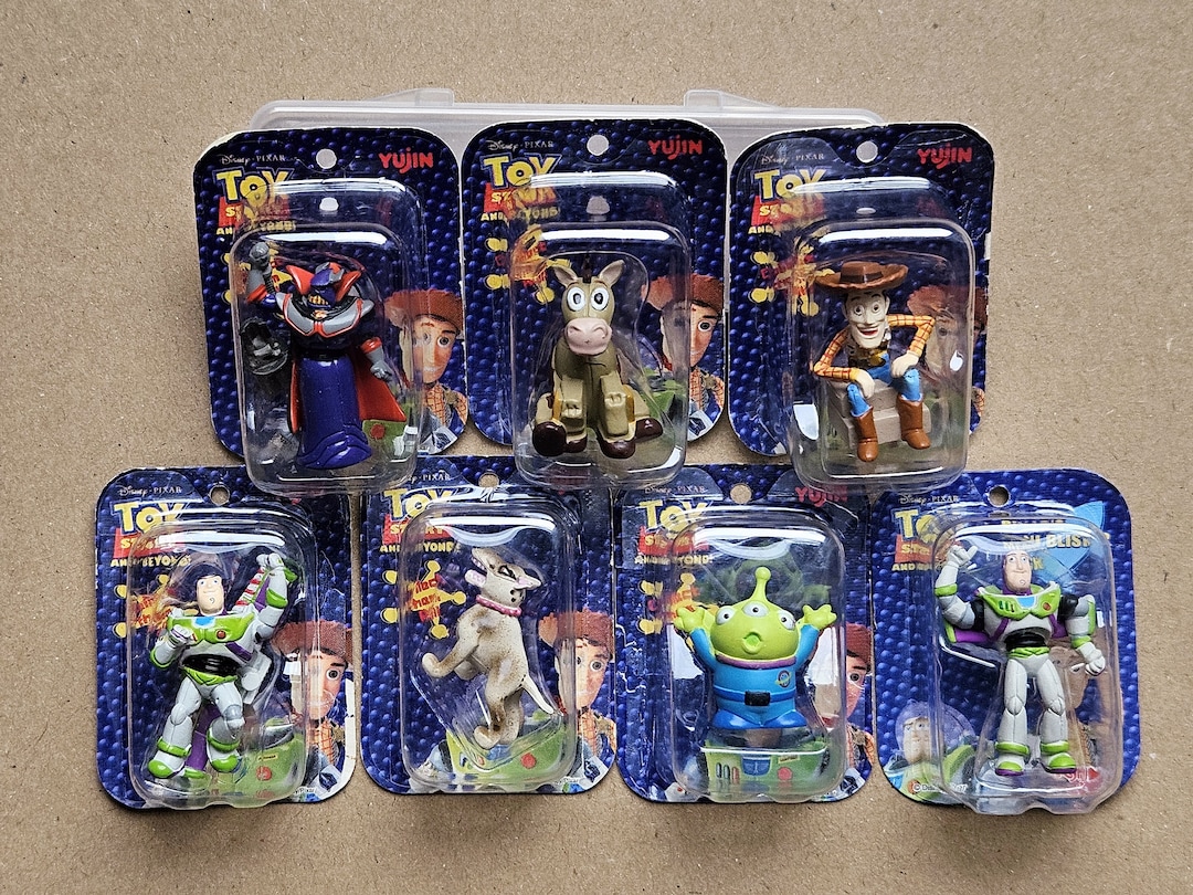 7 X Yujin Disney Toy Story Collectible Miniature Mini Figure - Etsy