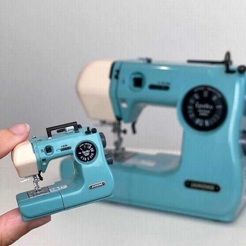 Dollhouse Miniature Diorama Home Appliance Sewing Machine Collection - Etsy