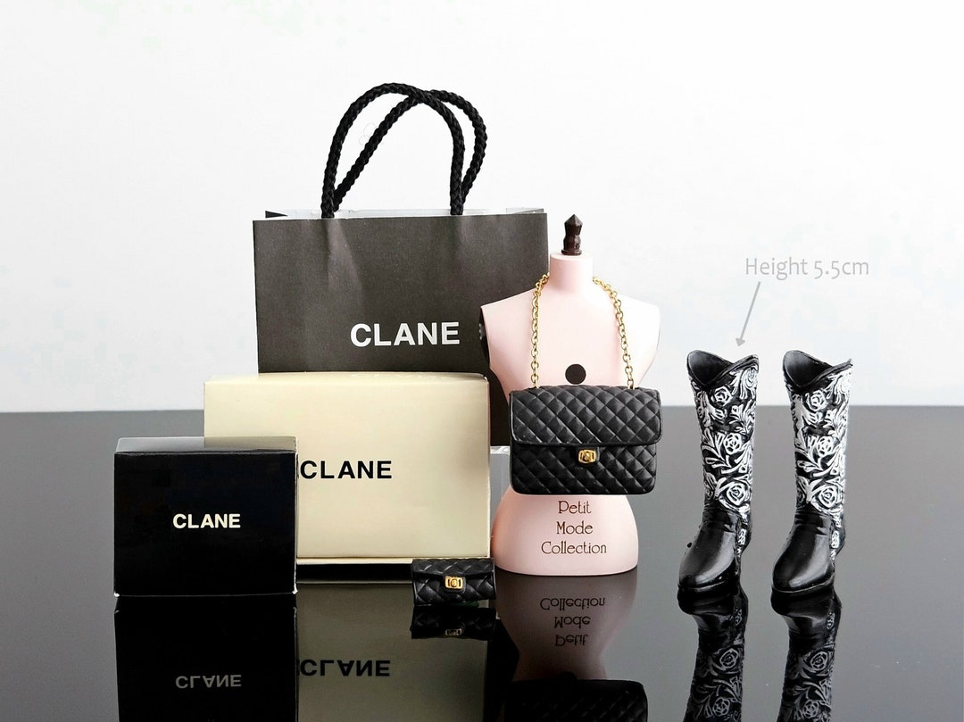 Rare Re-ment Dollhouse Miniature Department Store Women Handbag Shoes ...