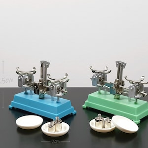 1/6 Scale Dollhouse Miniature Research Scientist Lab Balance Scale ...