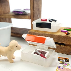 Dollhouse Miniature Fishing Mini Tackle Box, Lure Case, Fishing Tools ...