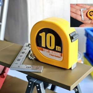 Diorama Dollhouse Miniature DIY Mini Power Tools/ Tool Wagon/ Paint Can ...