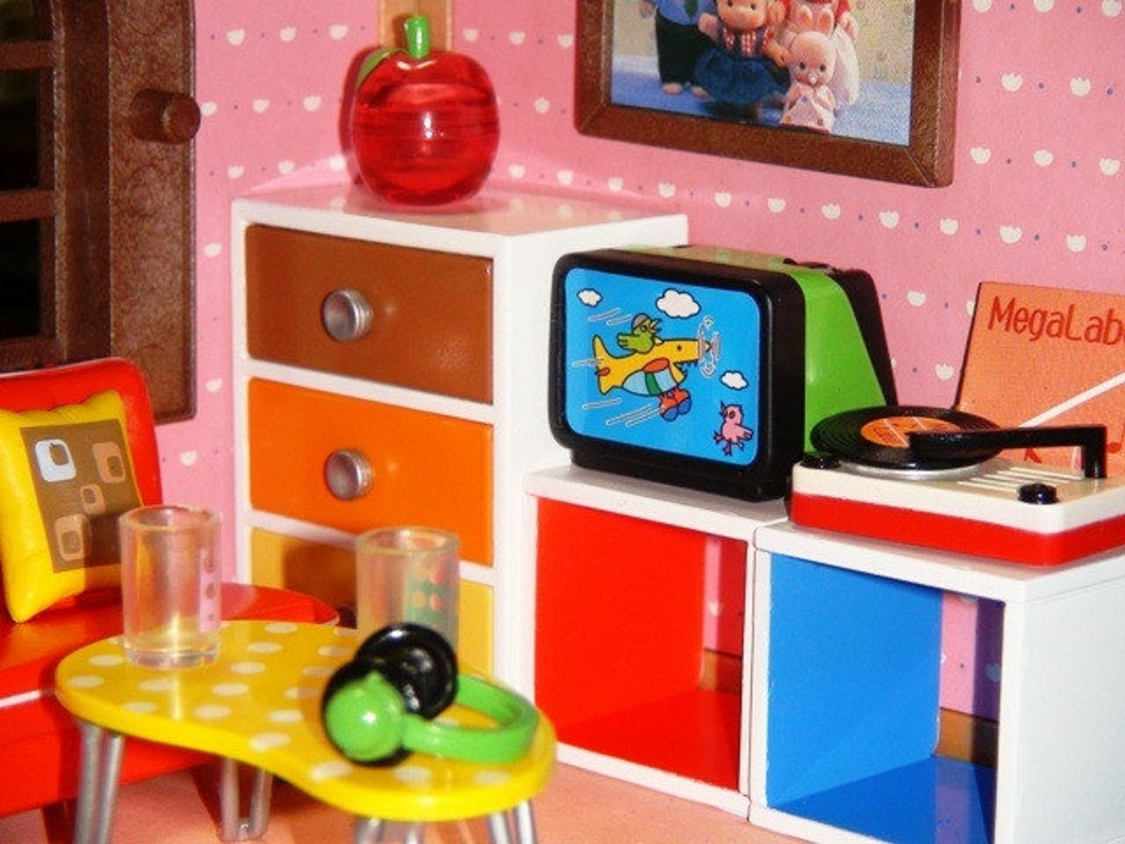 Very Rare 1/12 Scale Megahouse Dollhouse Miniature 'my Room Collection ...