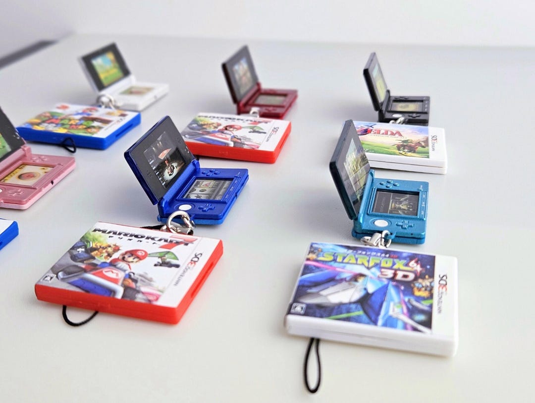 Nintendo 3DS Mario Game Miniature Strap (non Working). - Etsy
