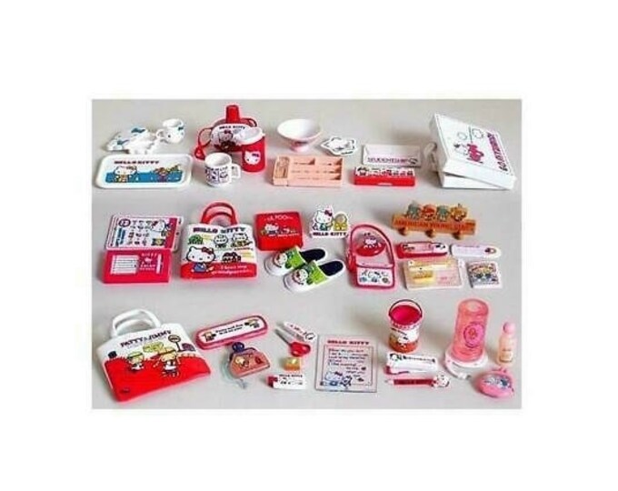 Sanrio Vintage Dollhouse Miniature Mini Collectible Set Assorted Set - Etsy